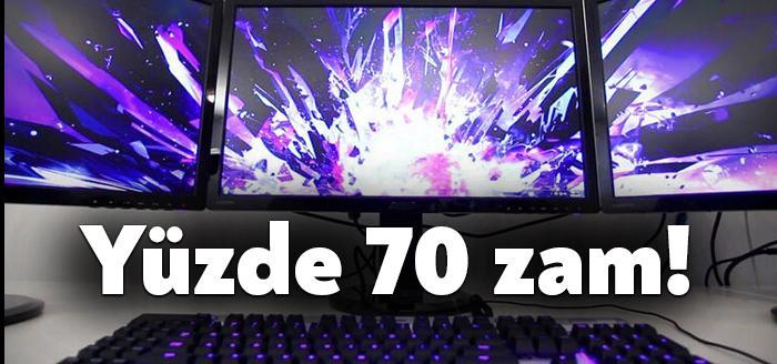 Bilgisayarlara yüzde 70 zam - Bağımsız Kocaeli