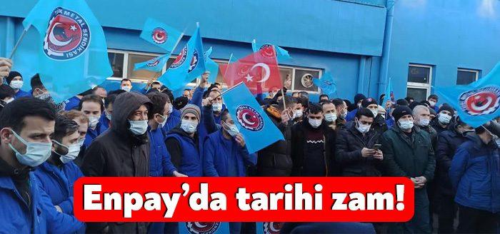 Enpay işçisine 1.820 TL zam! - Bağımsız Kocaeli