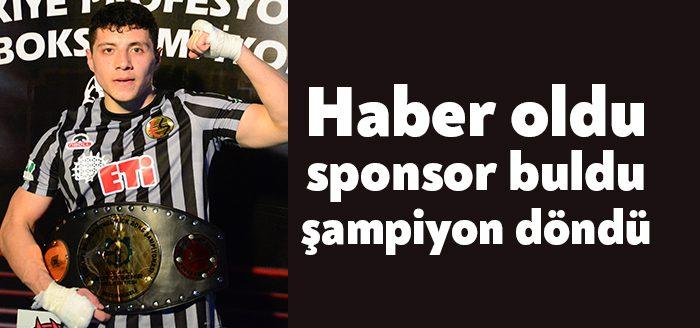 Haber oldu sponsor buldu şampiyon döndü - Bağımsız Kocaeli