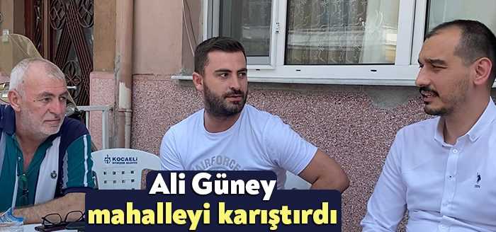 Ali Güney mahalleleri karıştırdı - Bağımsız Kocaeli