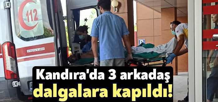 Kandıra'da 3 arkadaş dalgalara kapıldı! - Bağımsız Kocaeli