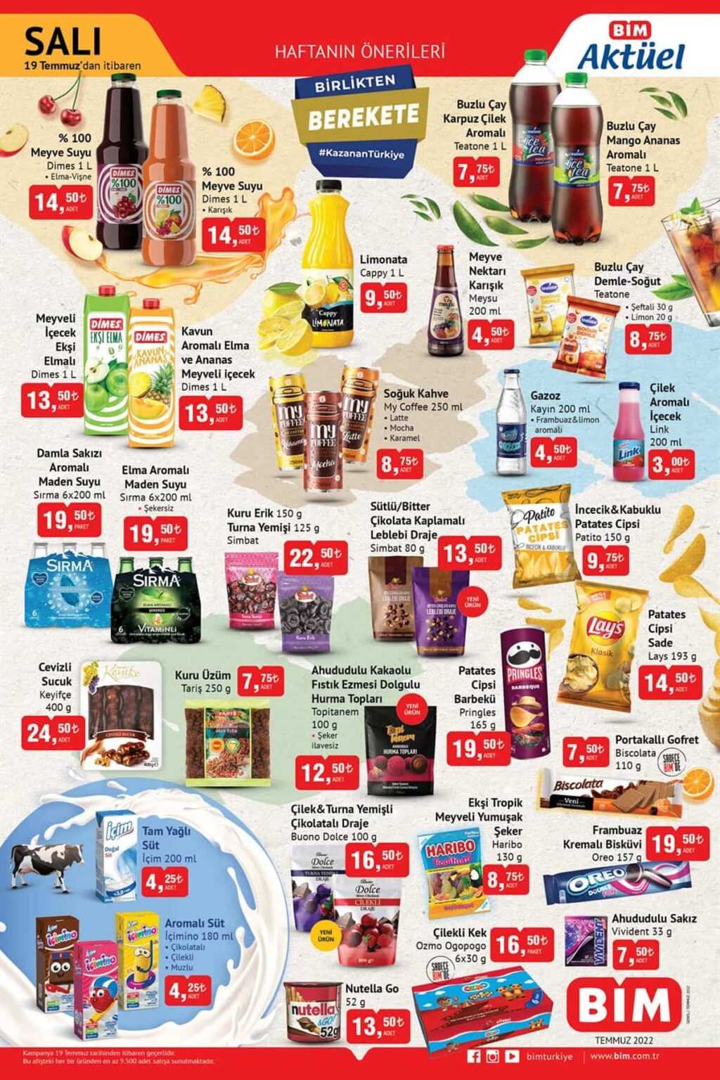 BİM Market 19 Temmuz 2022 Kataloğu. BİM Market Bu hafta 19 Temmuz ...