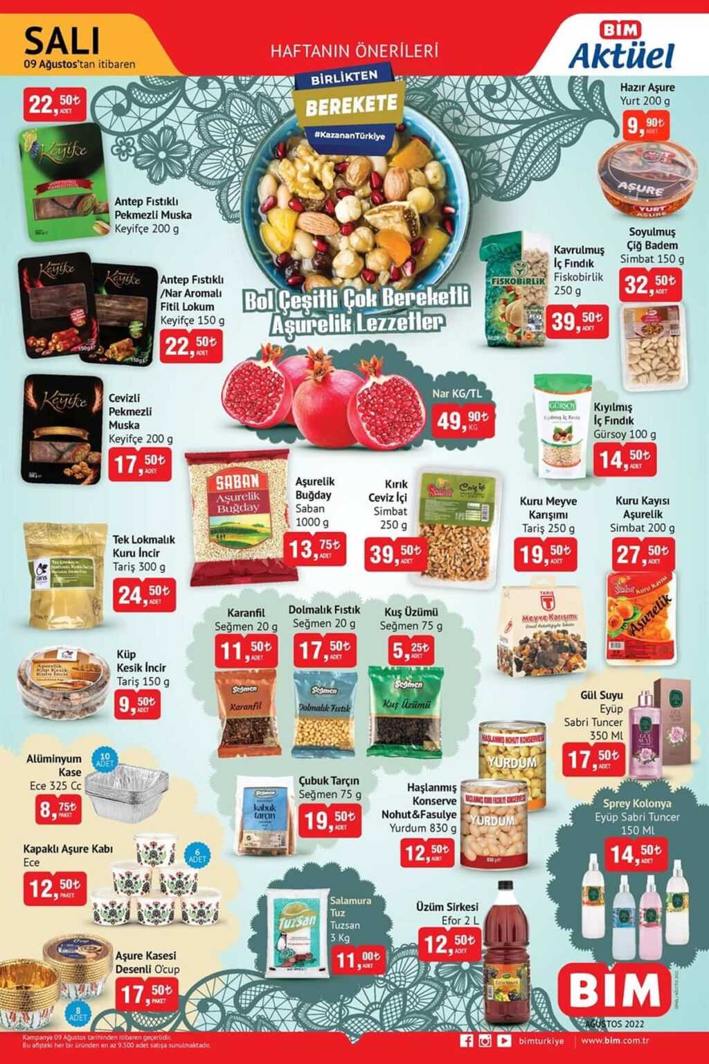 BİM Market 10 Ağustos 2022 Kataloğu. BİM Market Bu hafta 10 Ağustos ...