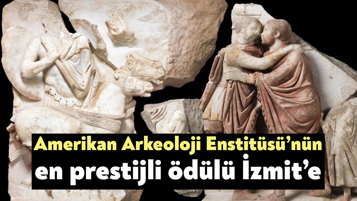 Amerikan Arkeoloji Enstitüsü’nün en prestijli ödülü İzmit’e - Bağımsız Kocaeli