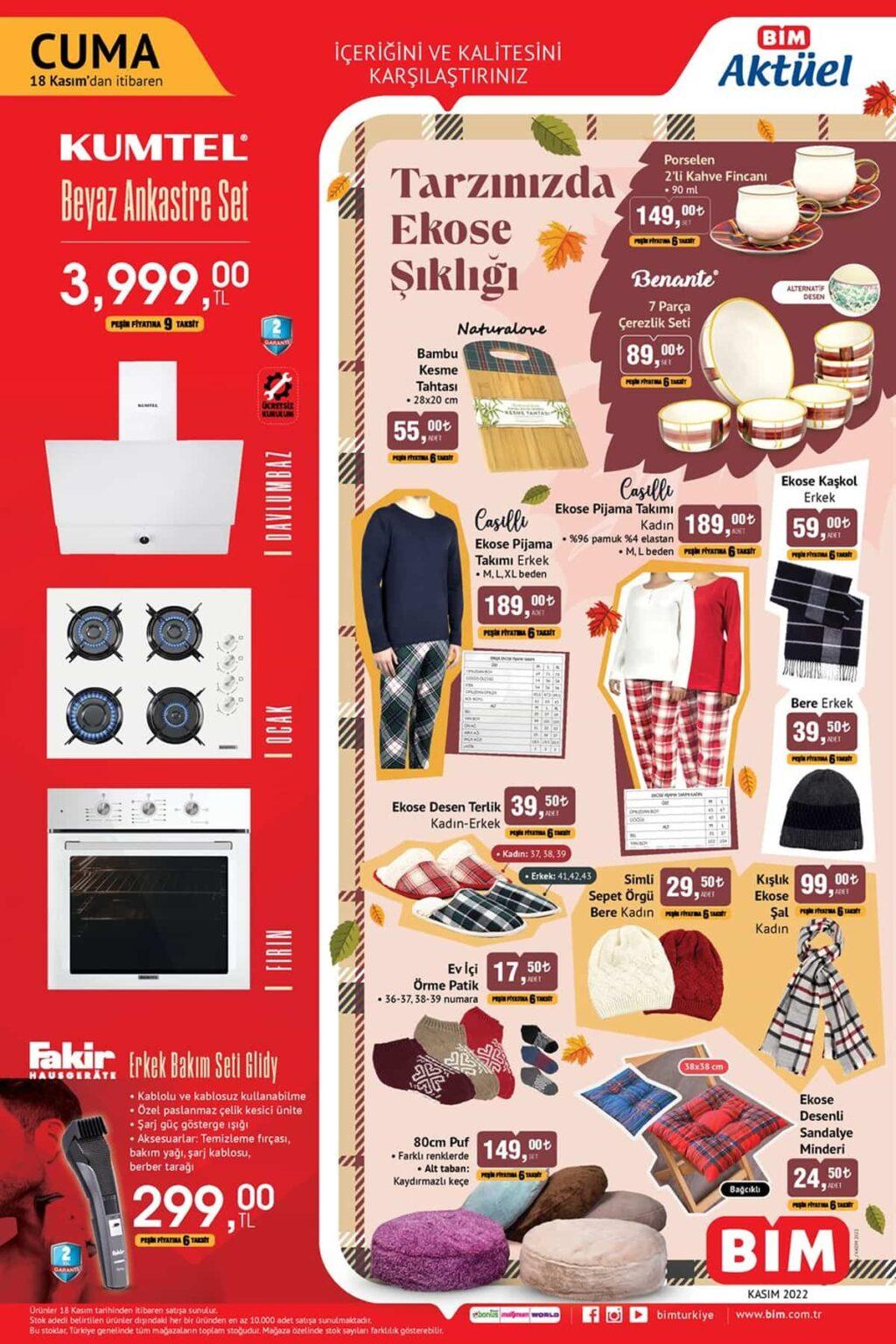 BİM Market 20 Kasım 2022 Kataloğu. BİM Market Bu hafta 20 Kasım ...