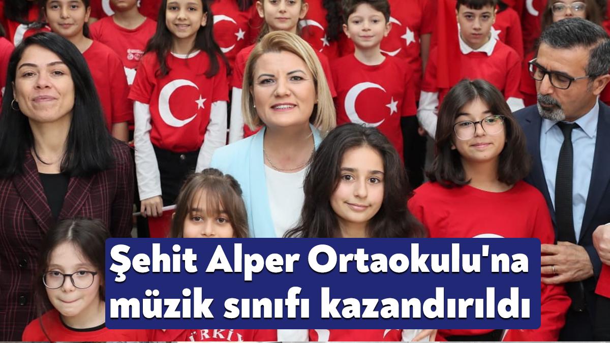 İzmit Şehit Alper Al Ortaokulu'na müzik sınıfı kazandırıldı - Bağımsız ...