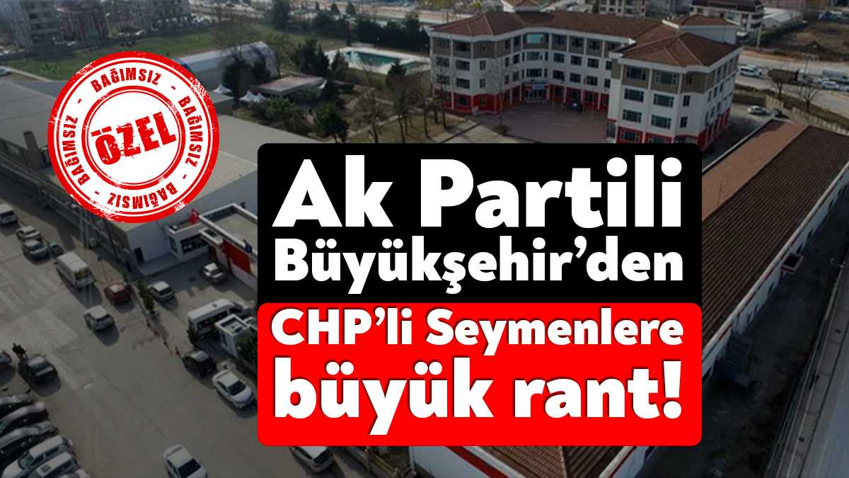 Büyükşehir’den CHP’li Seymen ailesine büyük rant! - Bağımsız Kocaeli