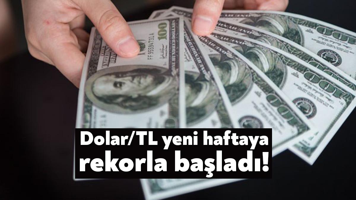 Dolar/TL yeni haftaya rekorla başladı! - Bağımsız Kocaeli