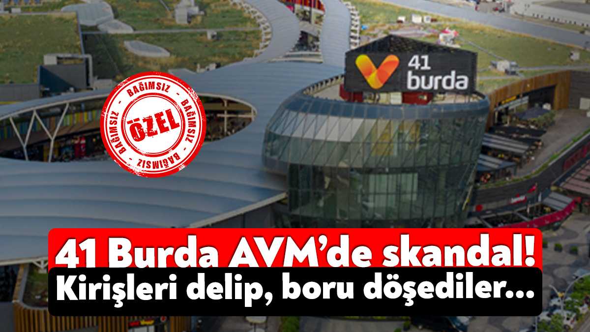 41 Burda AVM’de skandal! Kirişleri delip boru döşediler! - Bağımsız Kocaeli