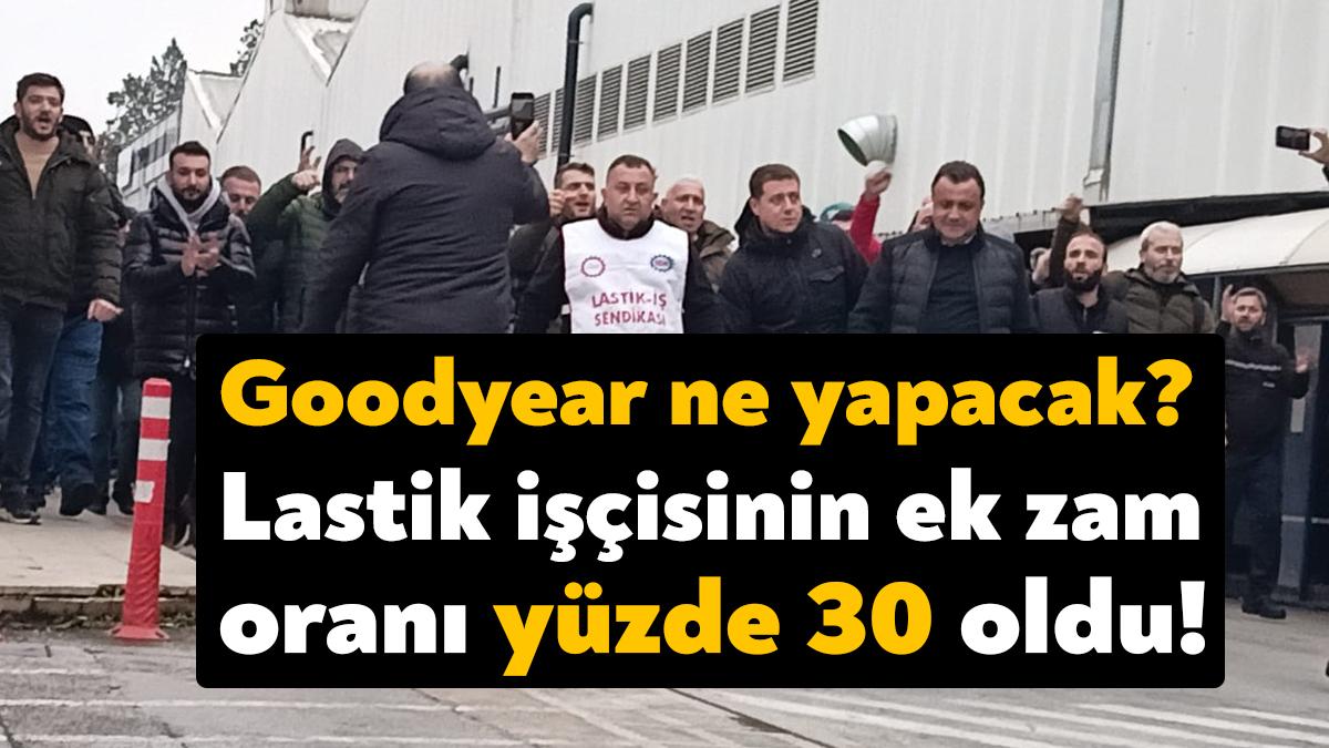 Lastik işçisinin ek zam oranı yüzde 30'a yükseltildi - Bağımsız Kocaeli