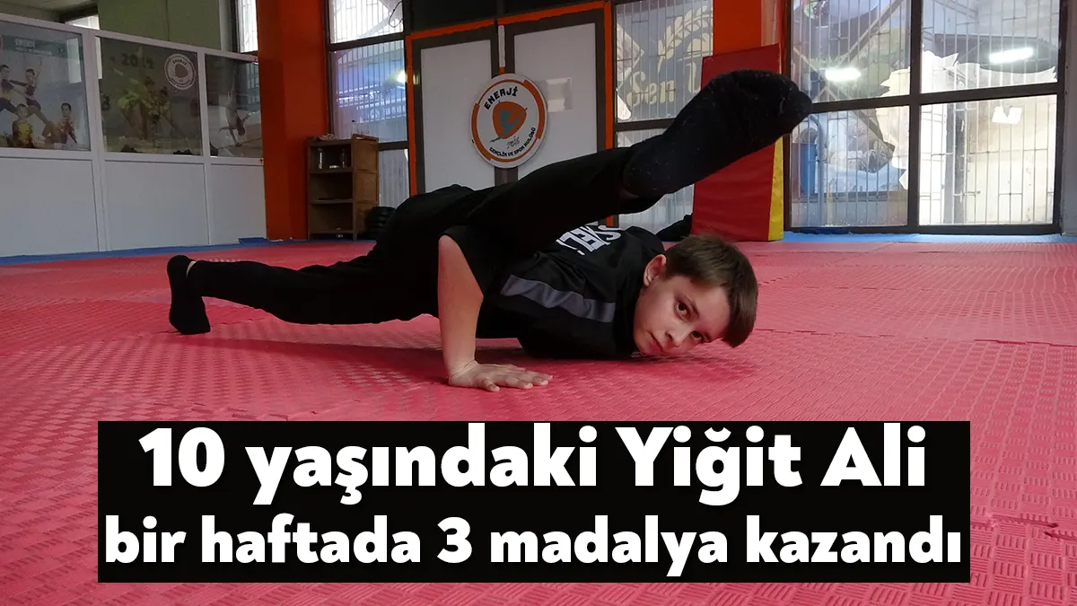 10 yaşındaki Yiğit Ali, bir haftada 3 madalya kazandı - Bağımsız Kocaeli