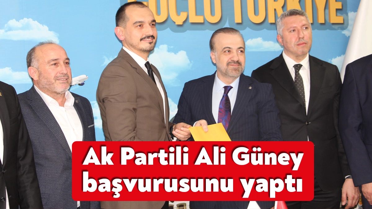 Ali Güney resmen AK Parti Kocaeli milletvekili aday adayı - Bağımsız ...