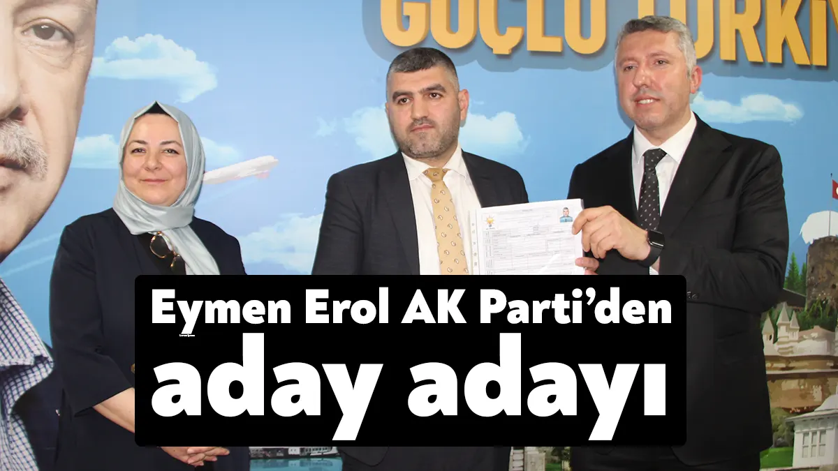 Eymen Erol AK Parti’den aday adayı - Bağımsız Kocaeli