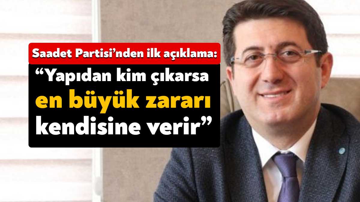 Zafer Mutlu: Yapıdan kim çıkarsa en büyük zararı kendisine verir ...