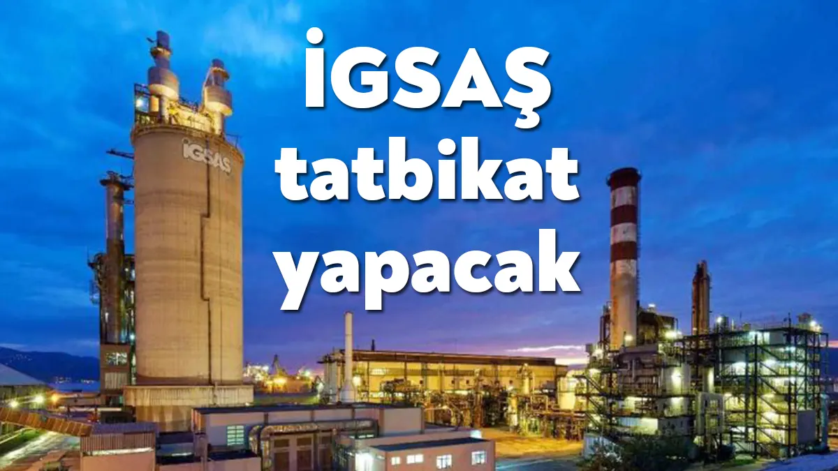 İGSAŞ, büyük endüstriyel kaza senaryo tatbikatı düzenliyor - Bağımsız Kocaeli