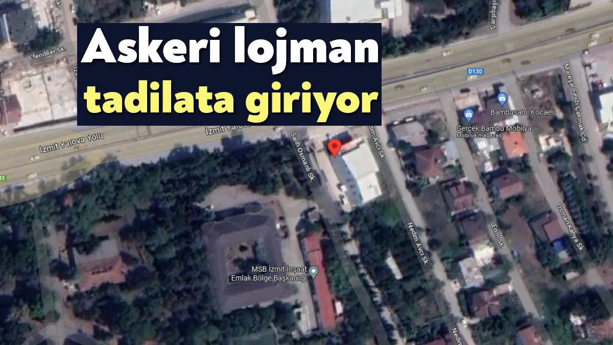 Askeri lojman tadilata giriyor - Bağımsız Kocaeli