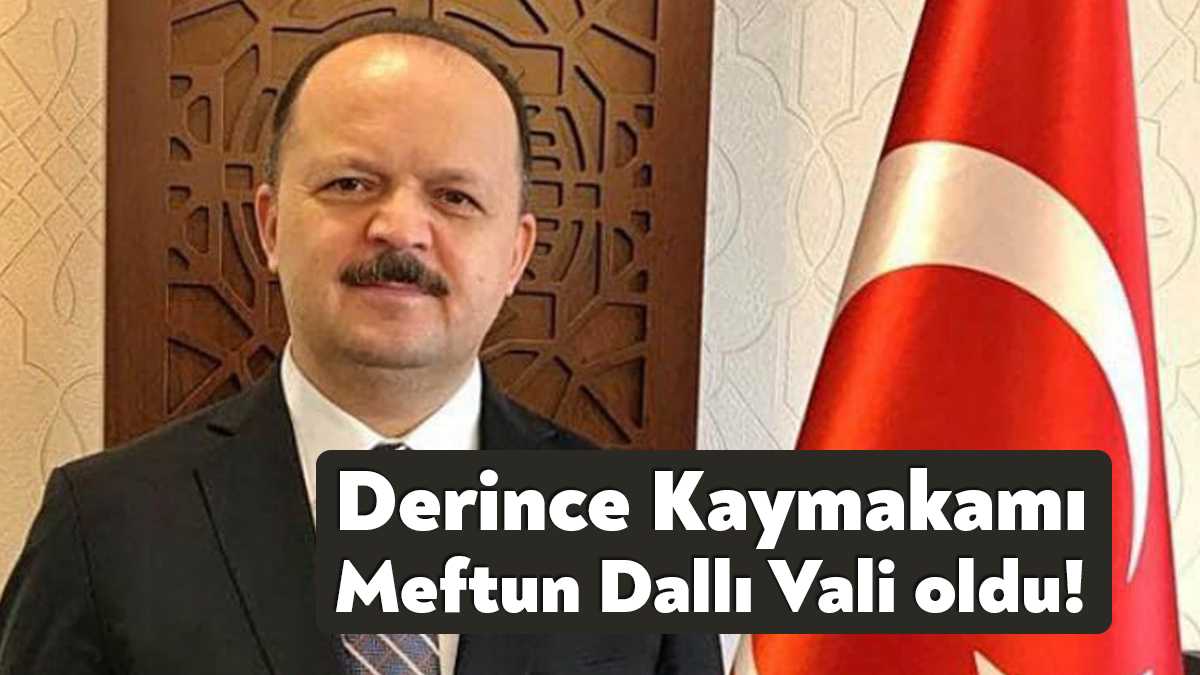 Derince Kaymakamı Meftun Dallı Vali Oldu! - Bağımsız Kocaeli