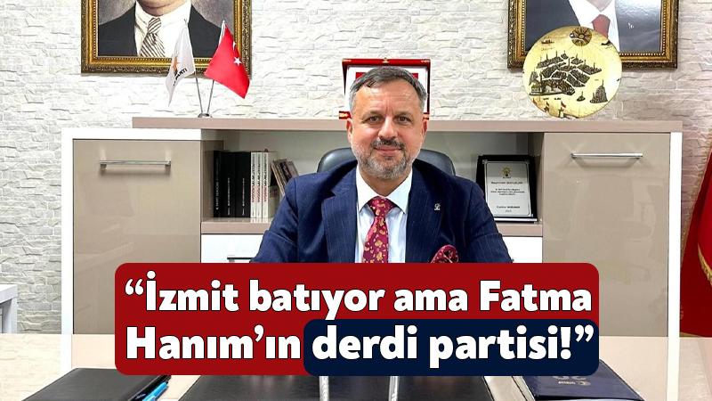 Dokuzlar: İzmit batıyor ama Fatma Hanım’ın derdi partisi! - Bağımsız ...