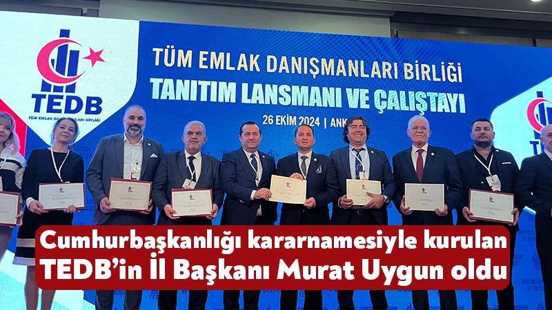 Cumhurbaşkanlığı kararnamesiyle kurulan TEDB’in İl Başkanı Murat Uygun oldu - Bağımsız Kocaeli
