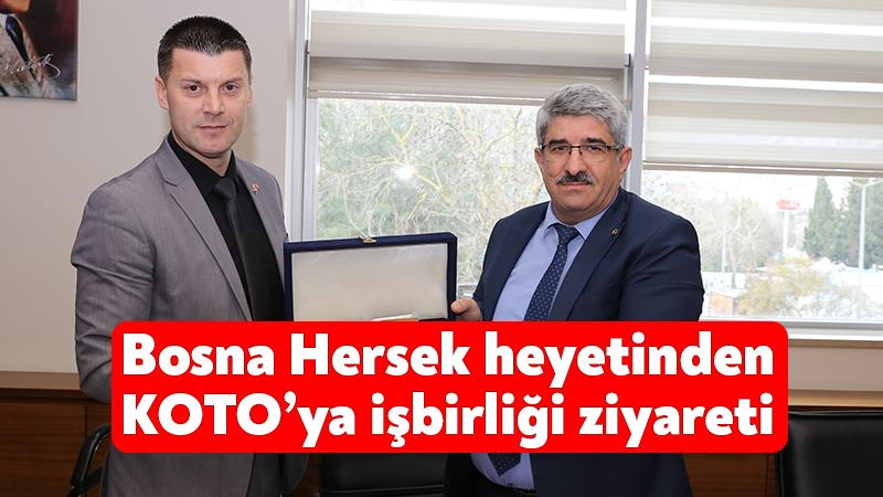 Bosna Hersek heyetinden KOTO’ya işbirliği ziyareti - Bağımsız Kocaeli
