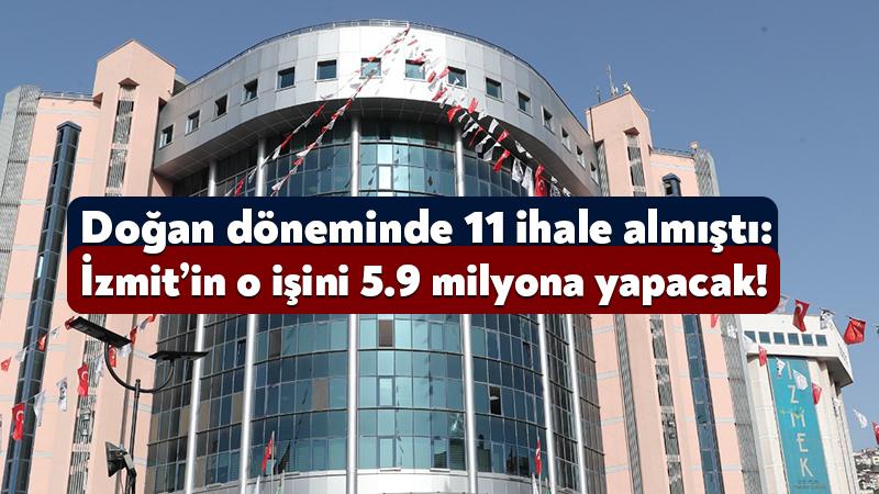 Nevzat Doğan döneminde en fazla ihale alan Adabay Mühendislik İzmit’in o ihalesini aldı ...