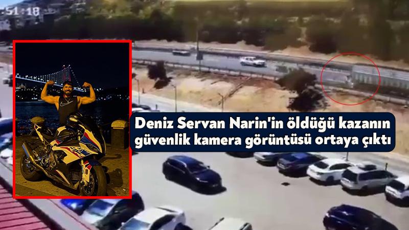 Deniz Servan Narin'in öldüğü kazanın güvenlik kamera görüntüsü ortaya ...