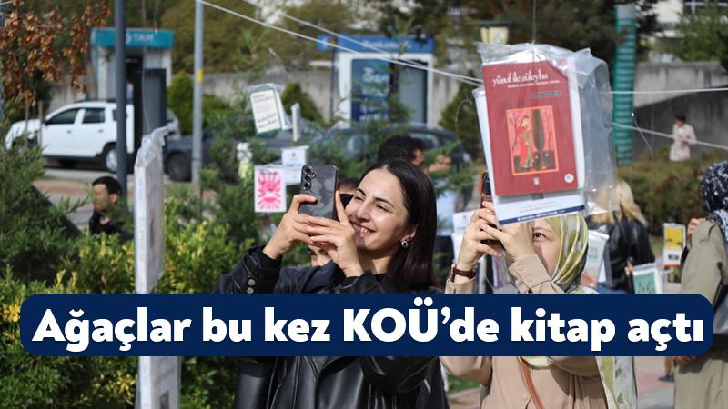 Ağaçlar bu kez Kocaeli Üniversitesi’nde kitap açtı - Bağımsız Kocaeli